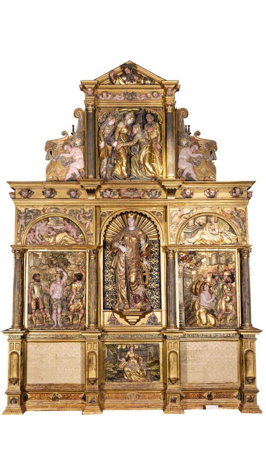 Retablo de Santa Catalina - Museo del retablo.